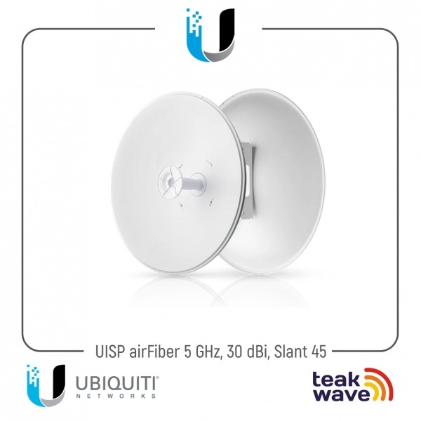 Jual Ubiquiti AirFiber 5 GHz 30 dBi Slant 45 Antenna - Teakwave