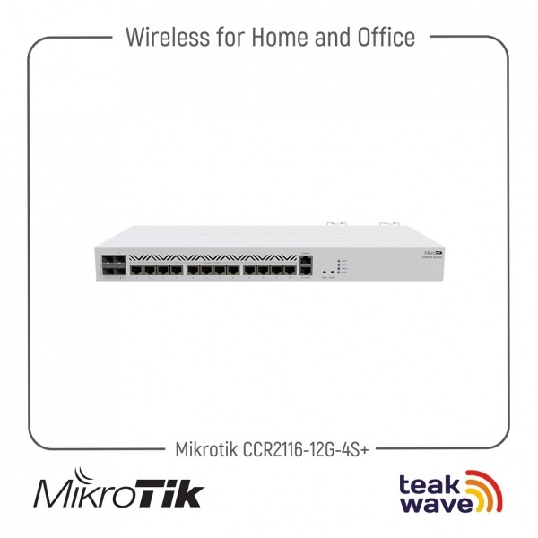 Jual Mikrotik Cloud Core Router 2116 12G 4S Plus / CCR-2116-12G-4S ...