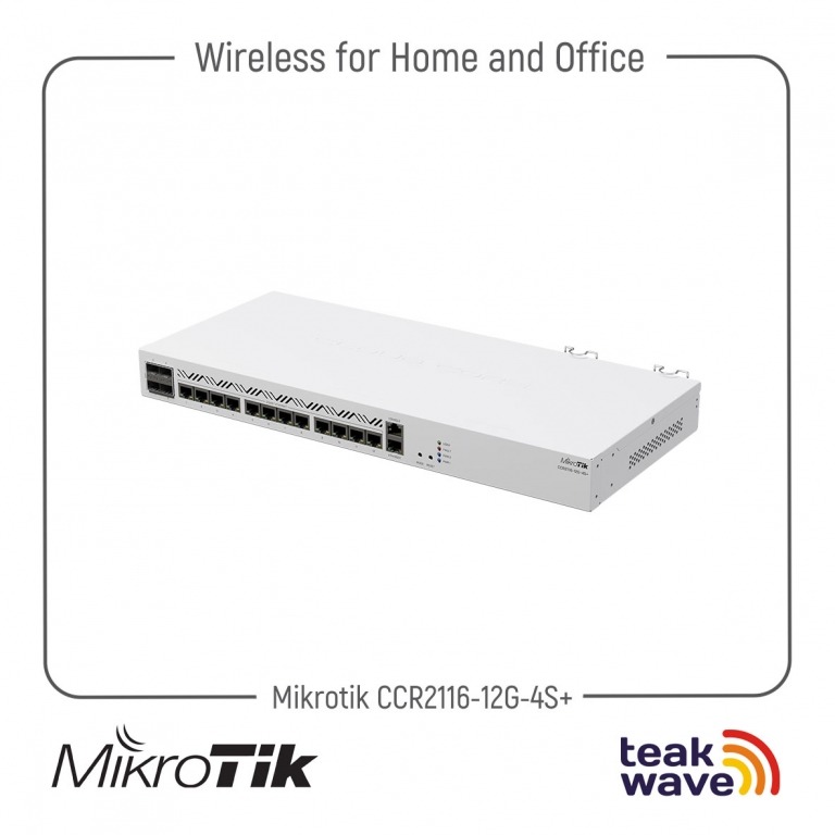 Jual Mikrotik Cloud Core Router 2116 12G 4S Plus / CCR-2116-12G-4S ...