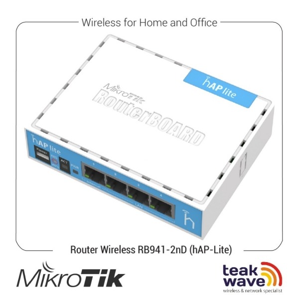 Jual MikroTik RouterBoard 941-2nD (hAP Lite) / RB941-2nD