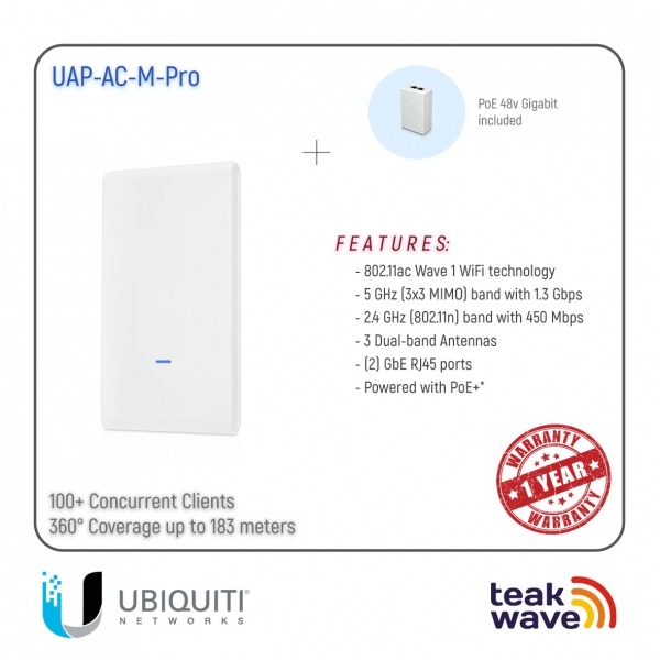 Jual Ubiquity UniFi AC Mesh Pro / UAP-AC-M-PRO - Teakwave