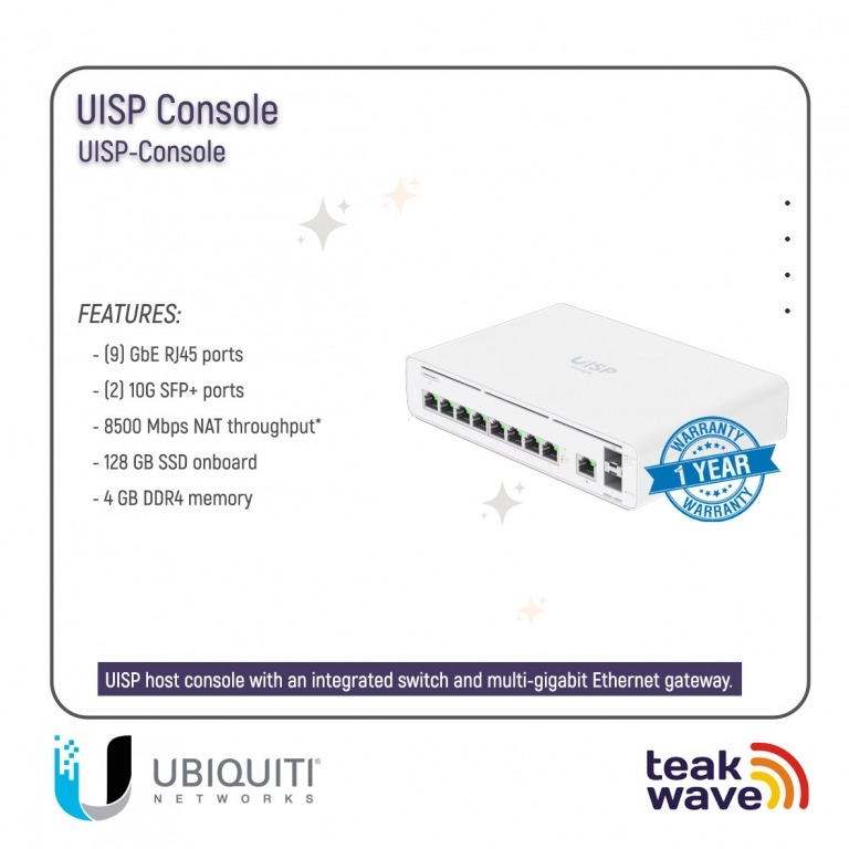 Jual Ubiquiti UISP Console - UISP-Console - Teakwave